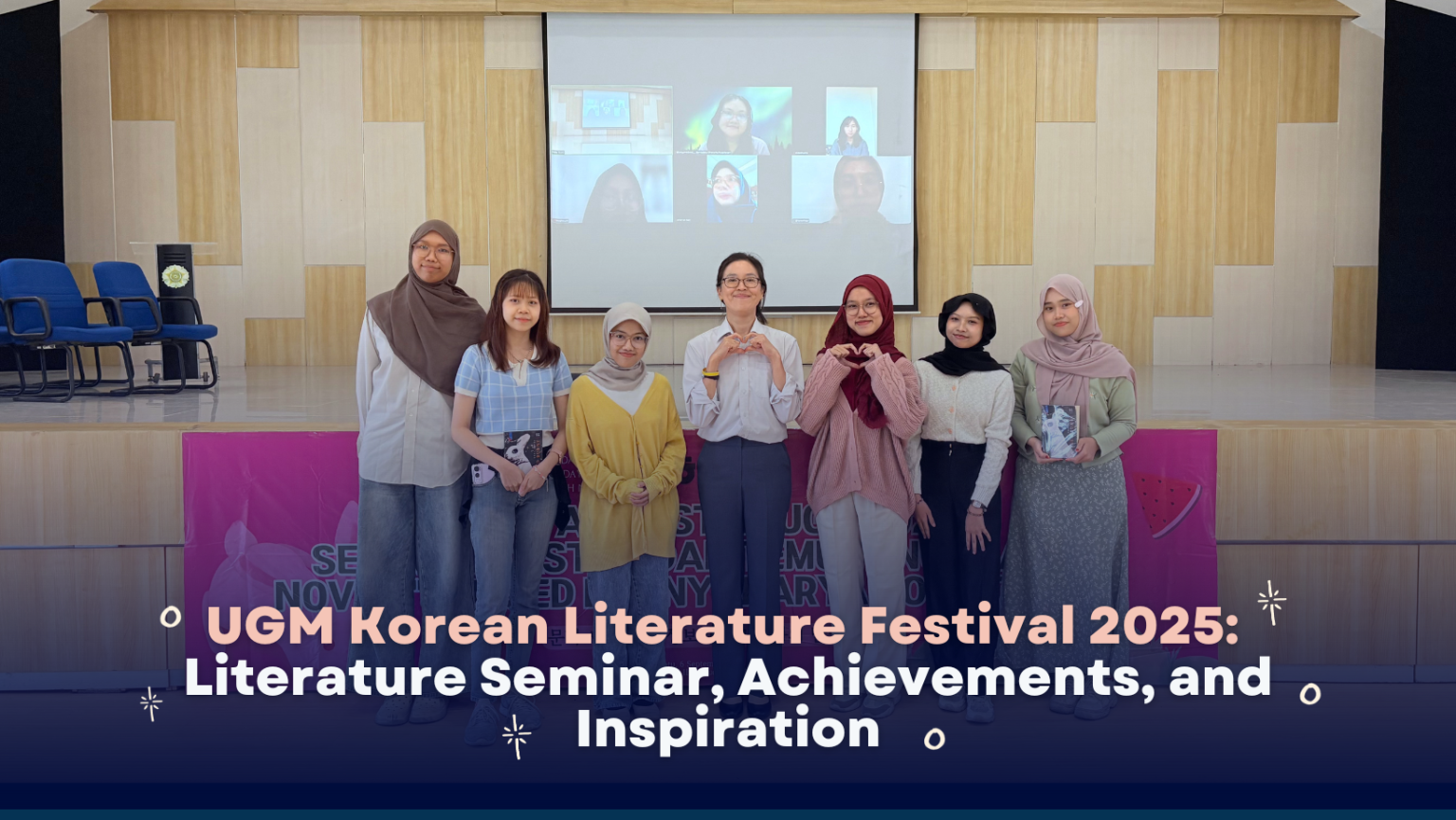 UGM Korean Literature Festival 2025: Literature Seminar, Achievements ...